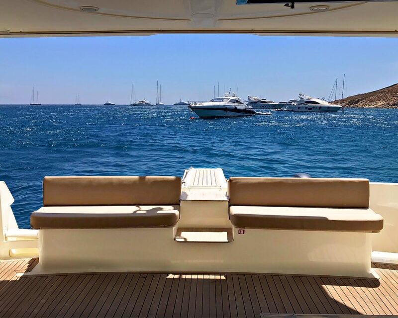 Alexandra S - Ferretti 48 Flybridge | Sailways Greece Yacht Charter
