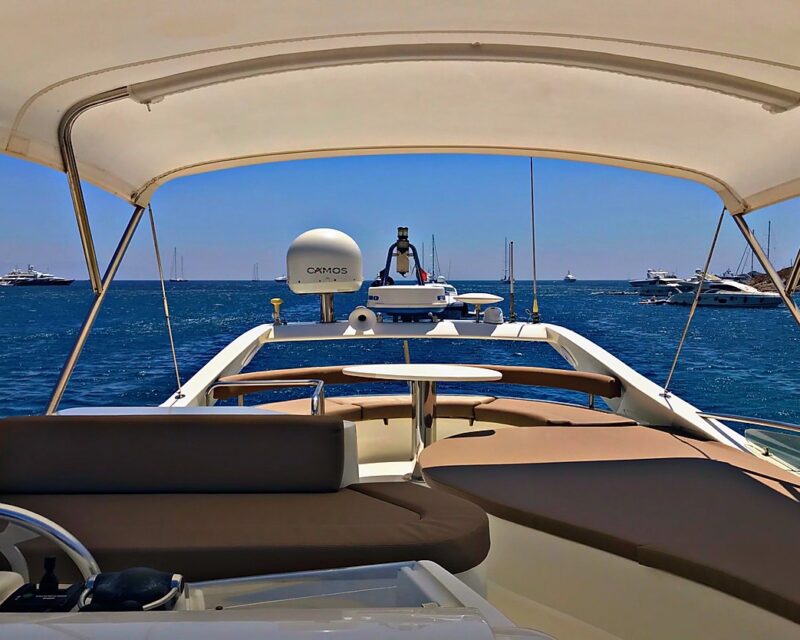Alexandra S - Ferretti 48 Flybridge | Sailways Greece Yacht Charter