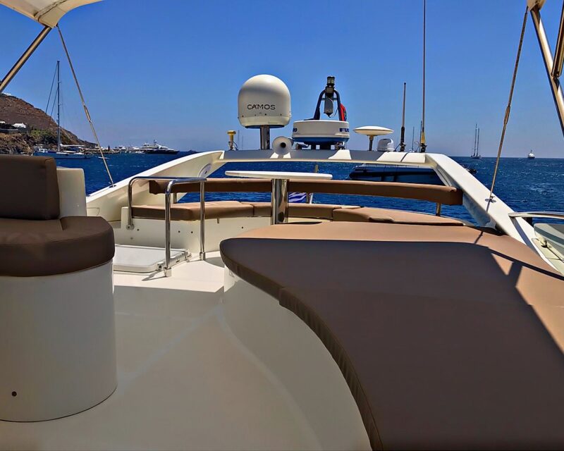 Alexandra S - Ferretti 48 Flybridge | Sailways Greece Yacht Charter