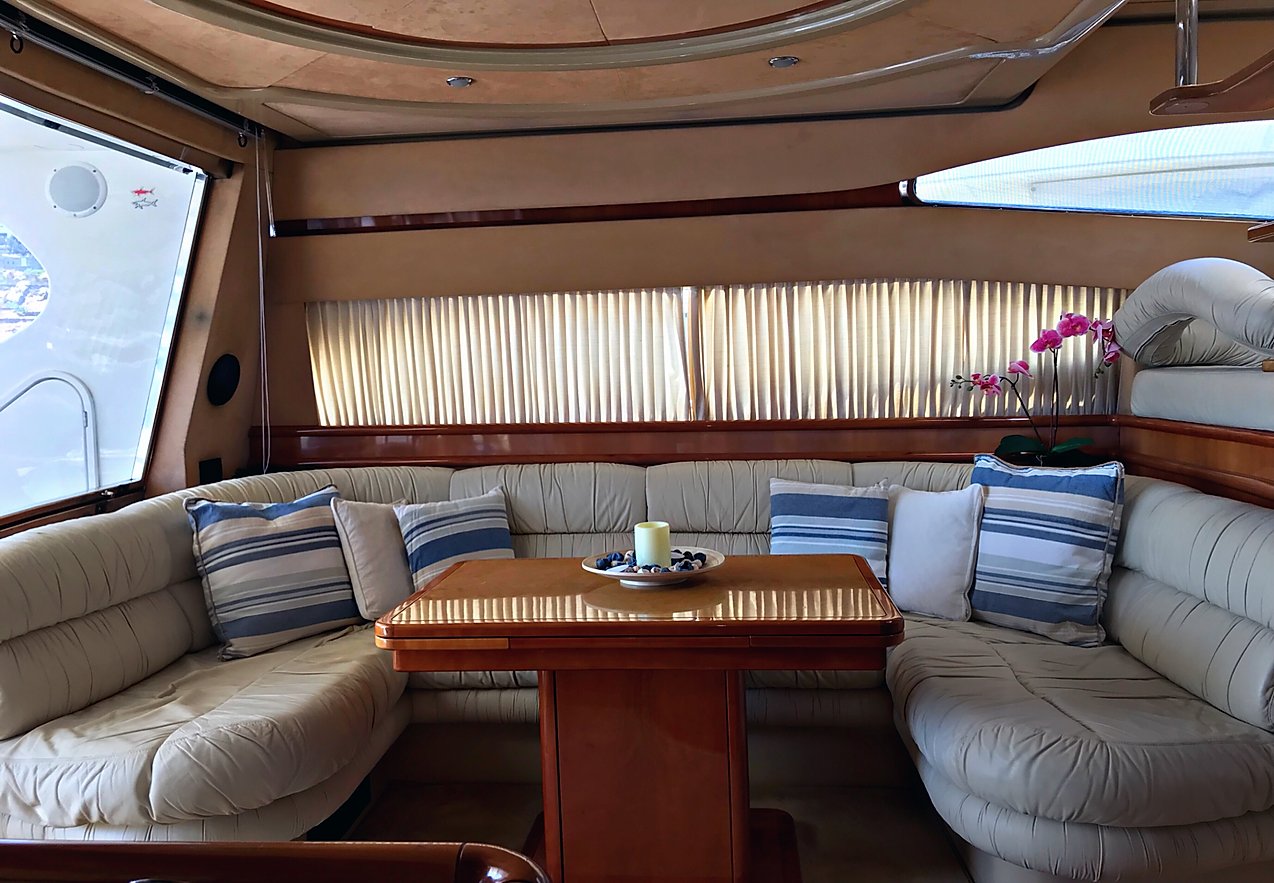 Alexandra S - Ferretti 48 Flybridge | Sailways Greece Yacht Charter